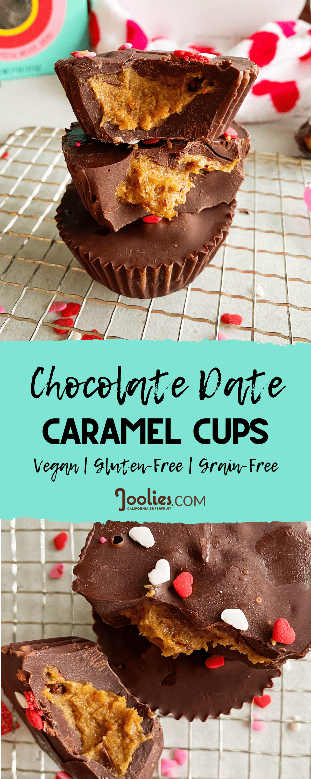 Chocolate Date Caramel Cups