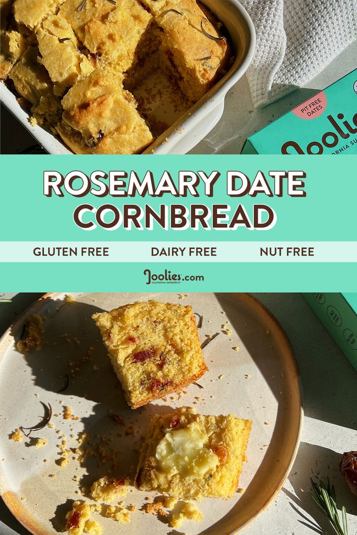 Rosemary Date Cornbread