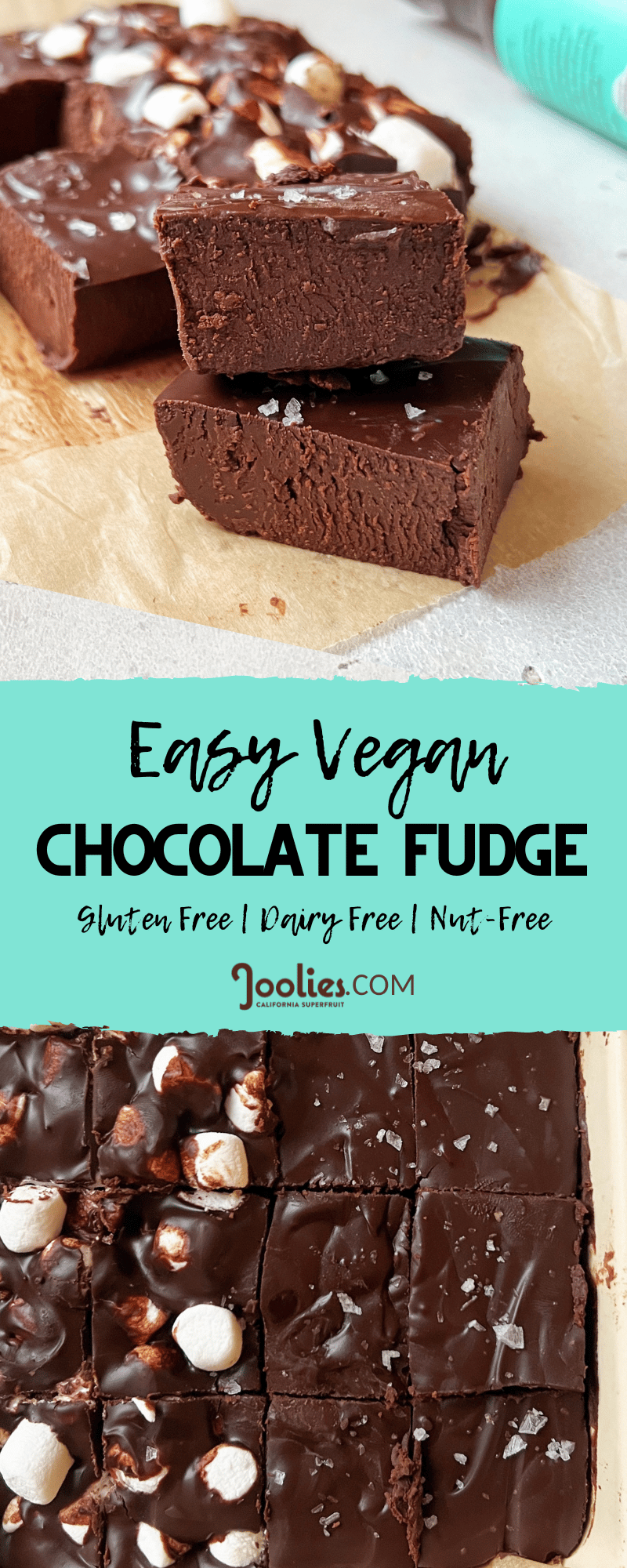 Easy Vegan Chocolate Fudge